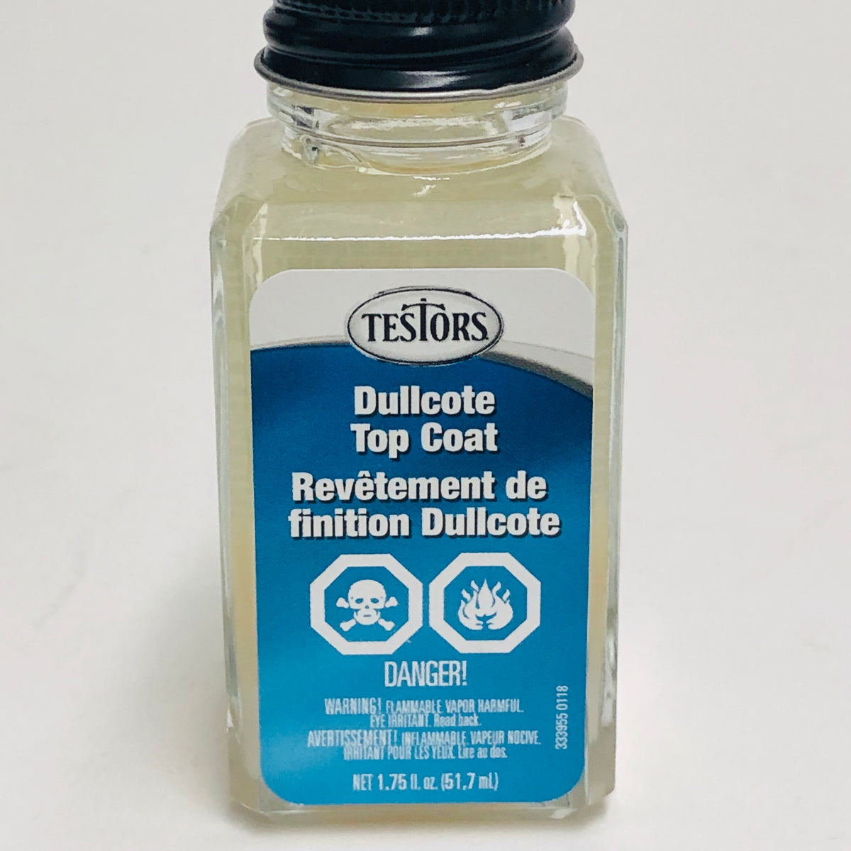 Testors 1160X Lacquer Dullcote 1.75 oz – Burbank's House of Hobbies