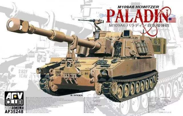 AFV Club 1/35 US M109A6 Paladin Howitzer AF35248 – Burbank's House of ...