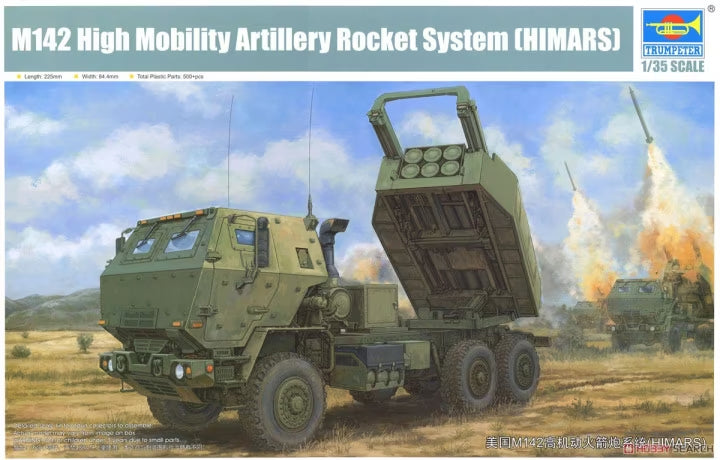 Trumpeter 1/35 M142 High Mobility Artillery Rocket System (HIMARS) Veh ...