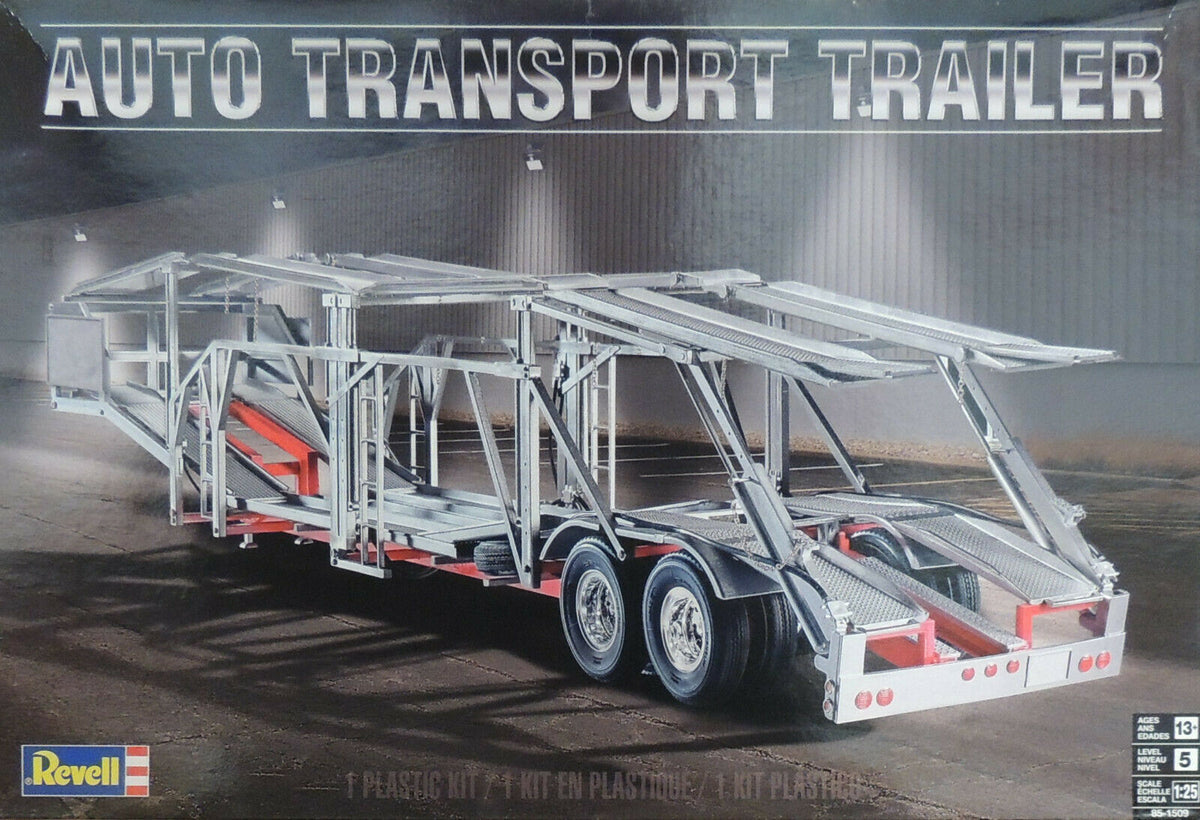 Revell 1/25 Auto Transport Trailer 851509 – Burbank's House of Hobbies